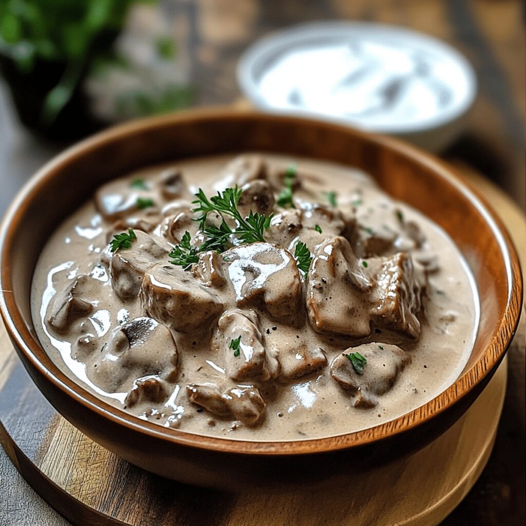 Cozy & Savory Hearty Classic Beef Stroganoff Recipe - Dave's Grill