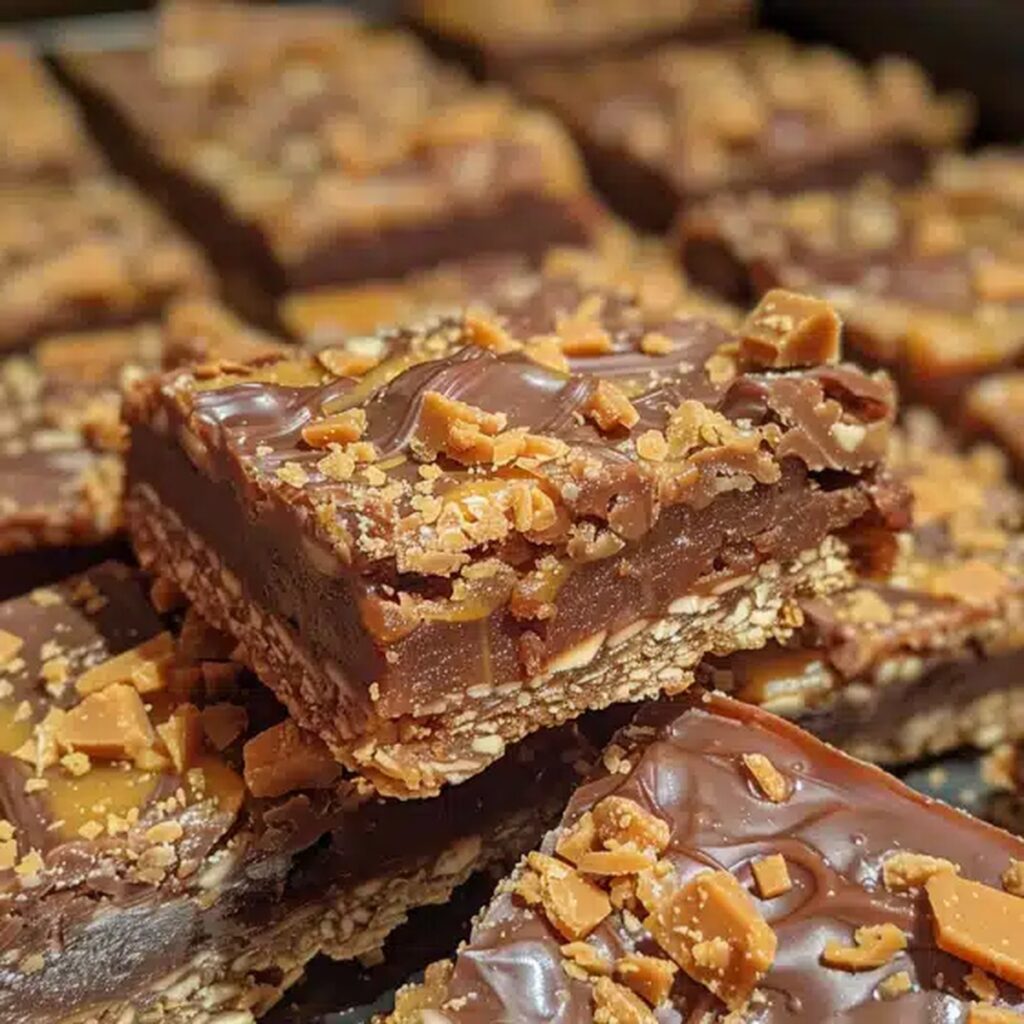 Cozy Butterfinger Caramel Crunch Bars Recipe for Sweet Lovers - Dave's ...