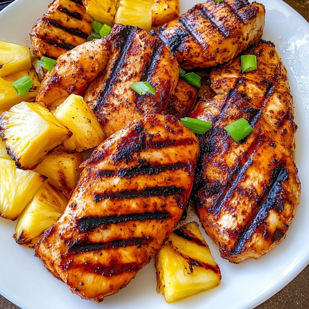 Irresistible Grilled Aloha Chicken and Pineapple Recipe - Dave's Grill