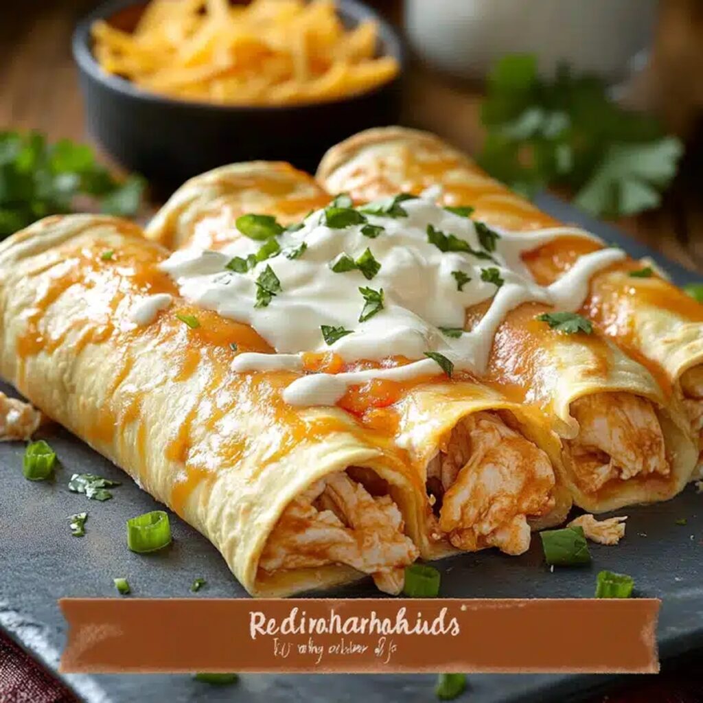 Quick & Crispy Baked Chicken Chimichangas Recipe Everyone Will Love ...