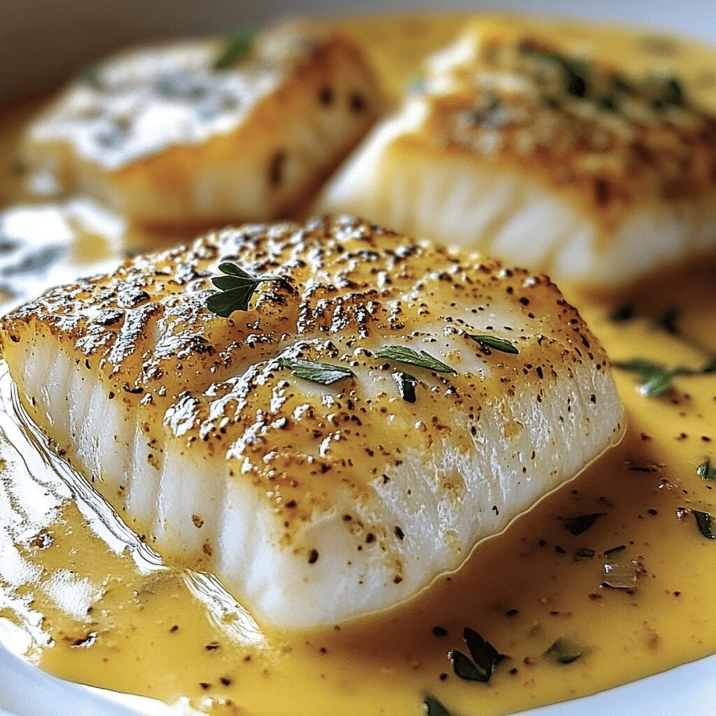 Silky Cod Fillets in Mustard Cream Recipe: A French Gem - Dave's Grill