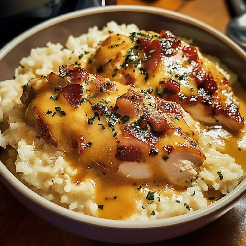 Quick & Savory Smothered Chicken and Rice Recipe to Love - Dave's Grill