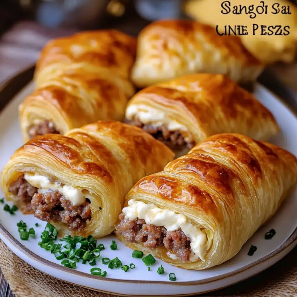 Cheesy Dream Sausage Crescents Recipe: A Morning Delight - Dave's Grill