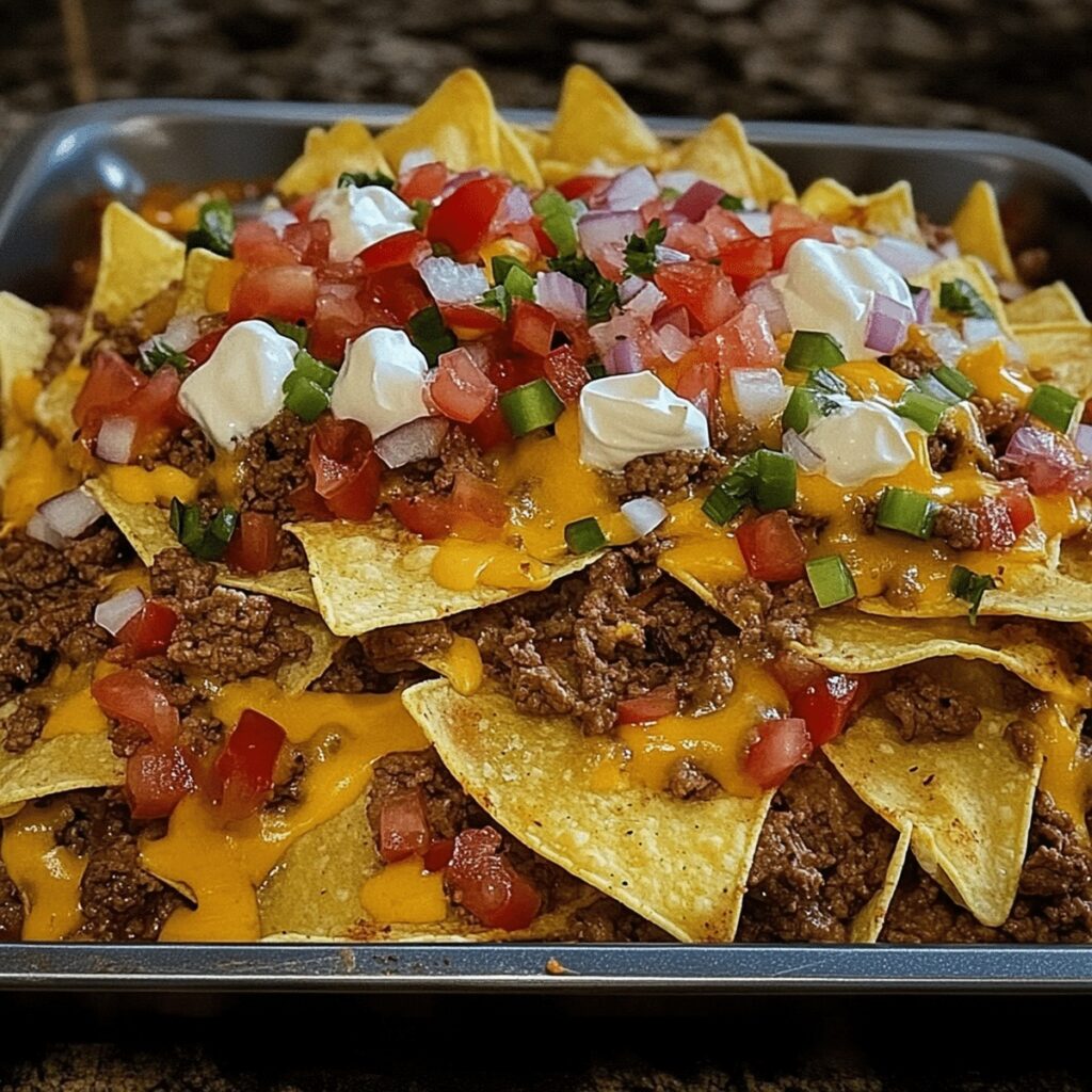 Fiery Beef Nacho Supreme Recipe: Zesty Taco Night Delight - Dave's Grill