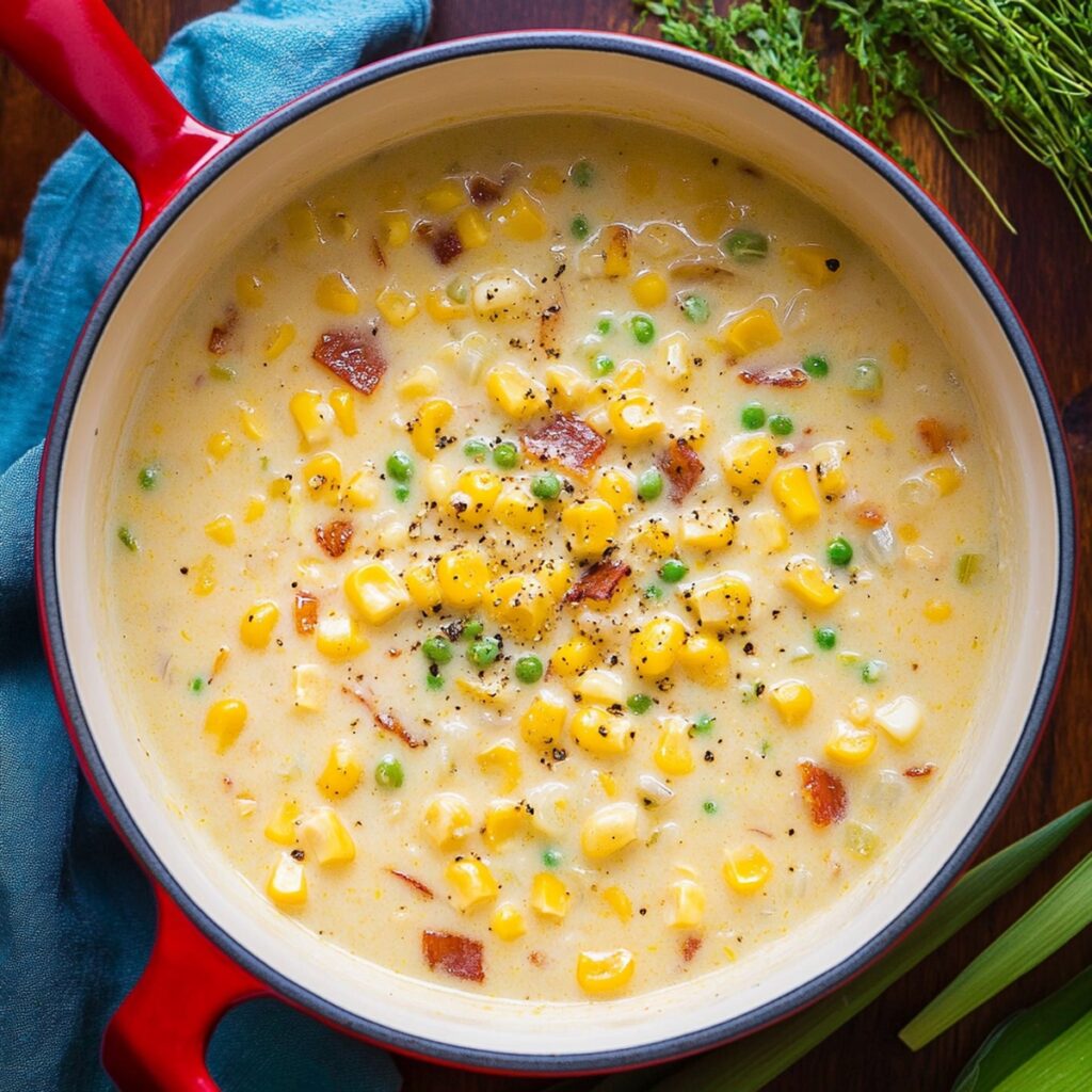 Creamy Corn Chowder Recipe: A Heartwarming Bowl of Comfort - Dave's Grill