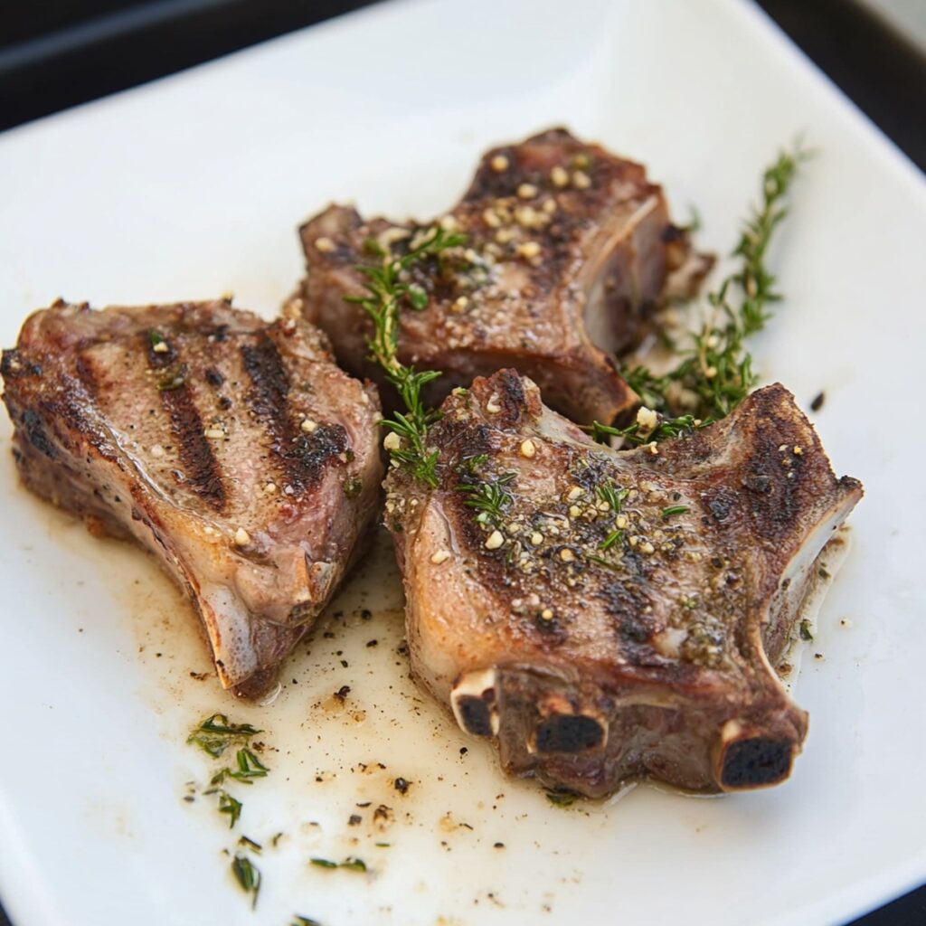 Sizzling Greek-Style Grill Lamb Chops Recipe for Summer Nights - Dave's ...