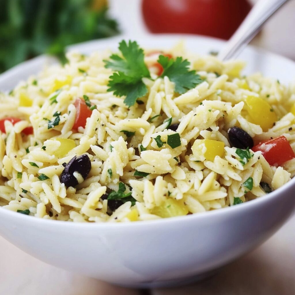 Fresh Cilantro Lime Confetti Orzo Recipe: A Zesty Summer Delight - Dave ...