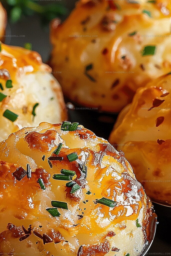 Irresistibly Fluffy Cheesy Mashed Potato Puffs Recipe - Dave's Grill