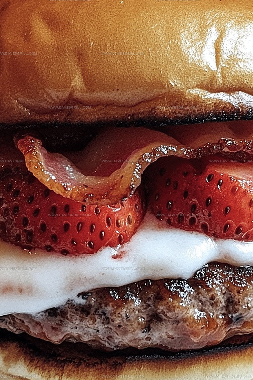 Naughty & Nice: The Sinful Strawberry Shortcake Burger Recipe - Dave's ...