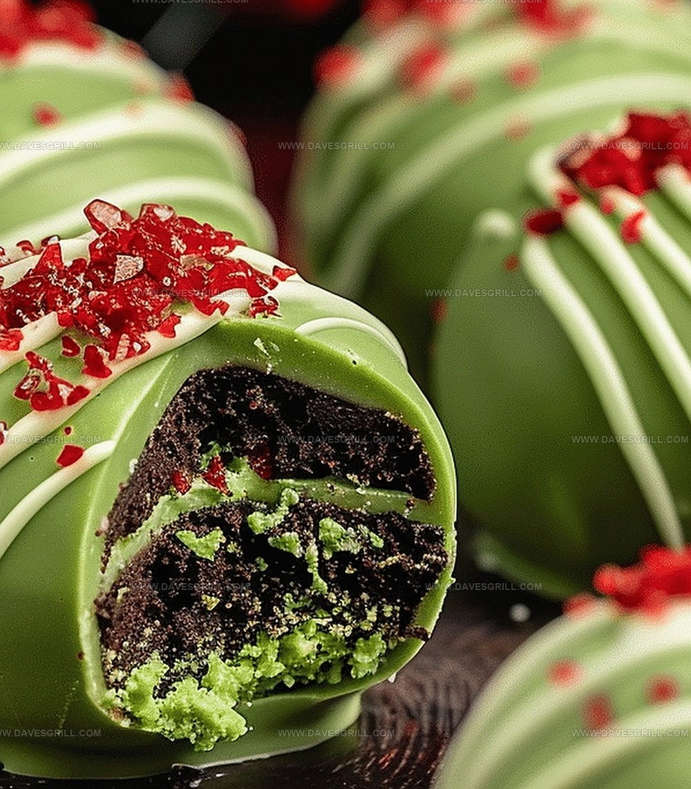 Grinch Oreo Balls Recipe Jolly Green Holiday Treats - Dave's Grill