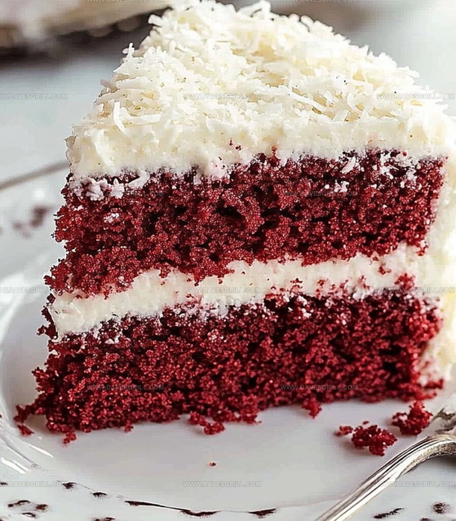 Sweet Red Velvet Coconut Cake Recipe: A Dreamy Dessert Delight - Dave's ...