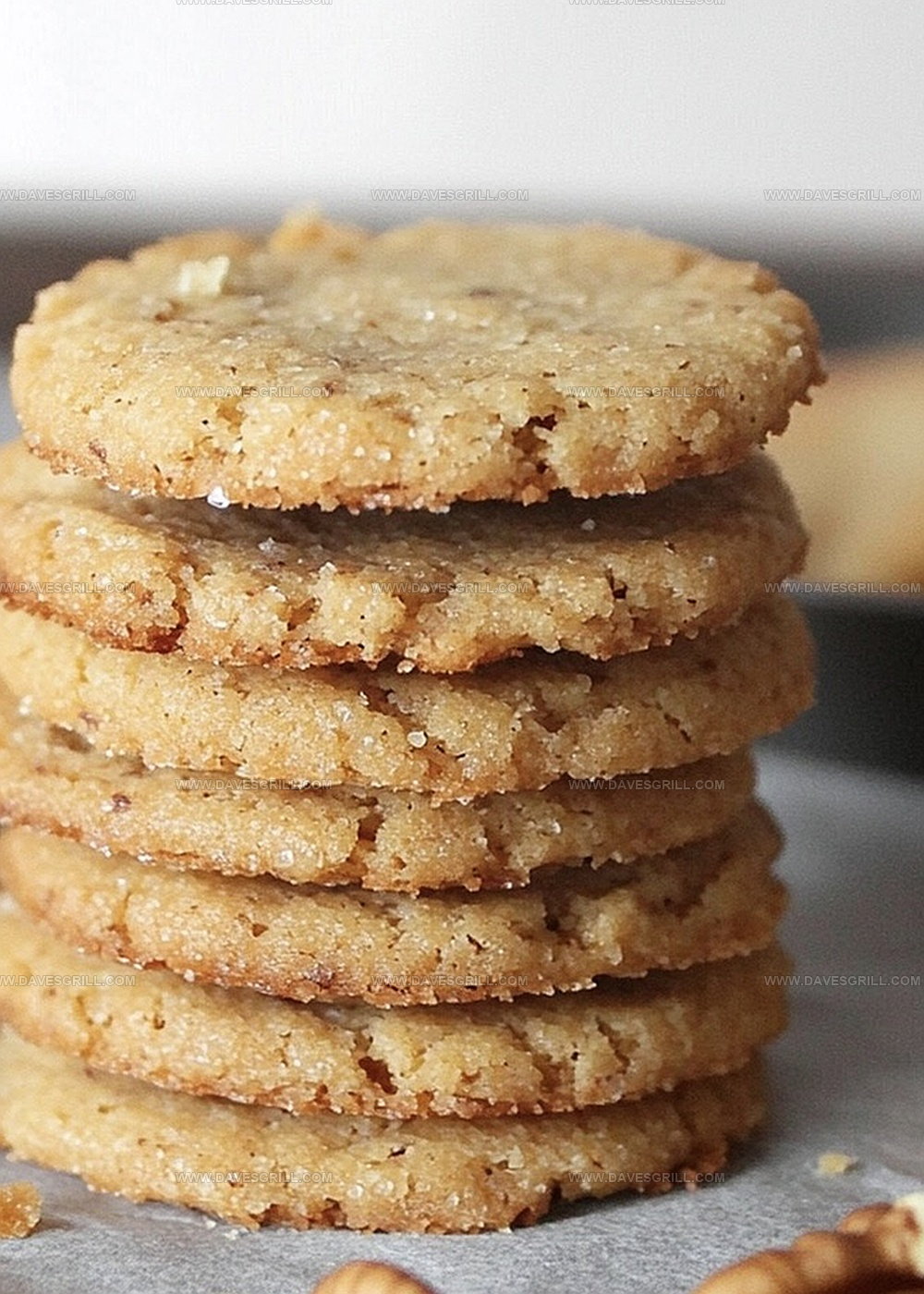 Irresistibly Soft Walnut Butter Cookies Recipe for Sweet Moments - Dave ...