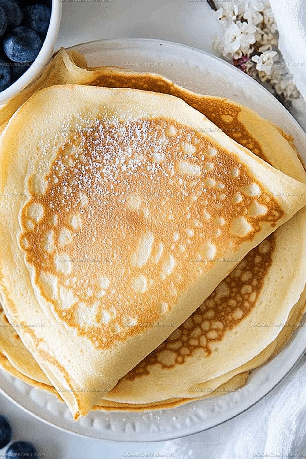 Homemade Crepe Recipe for Breakfast Delight - Dave's Grill