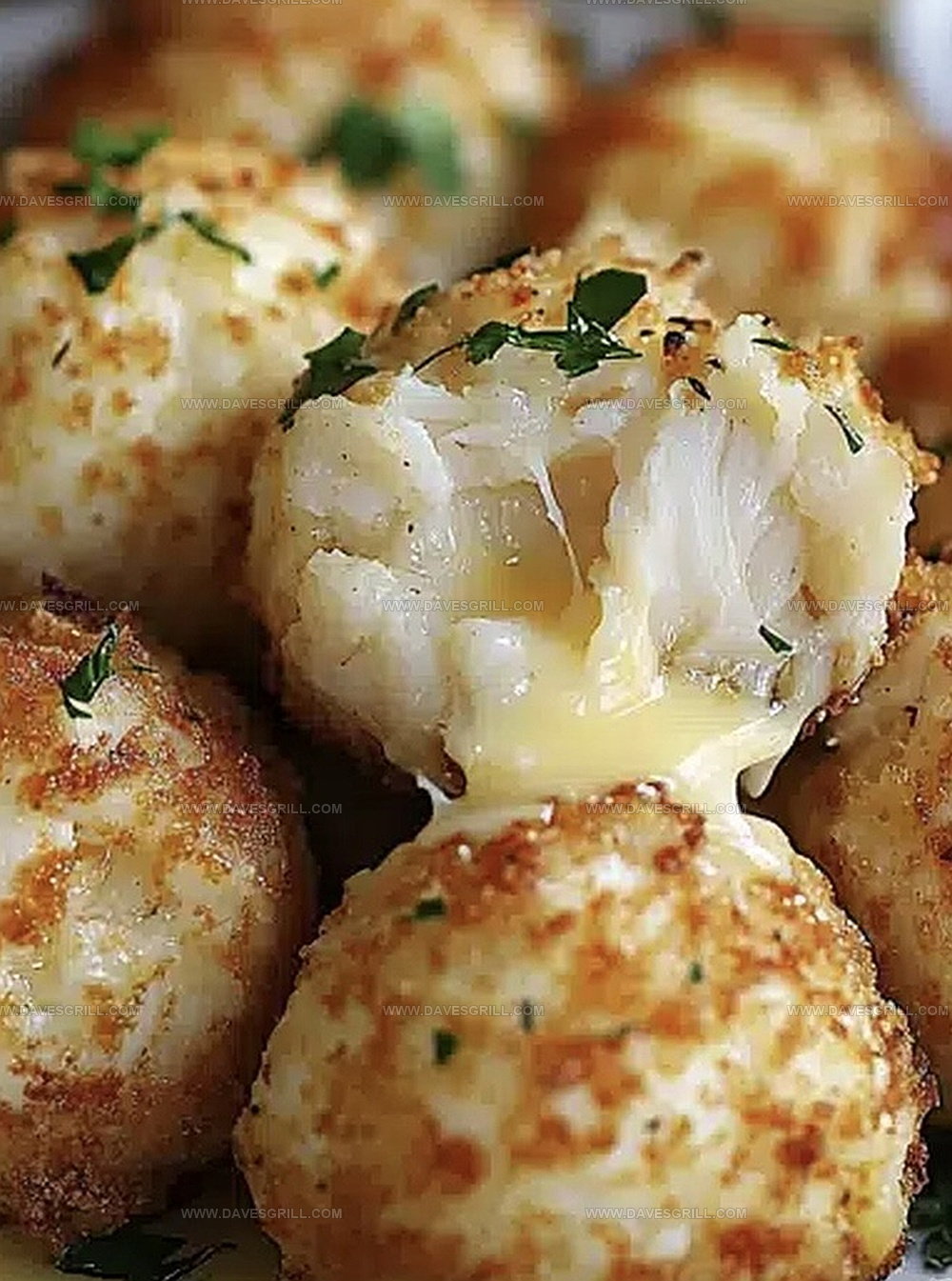 Golden Crispy Crab Balls Recipe: Irresistible Party Bites! - Dave's Grill