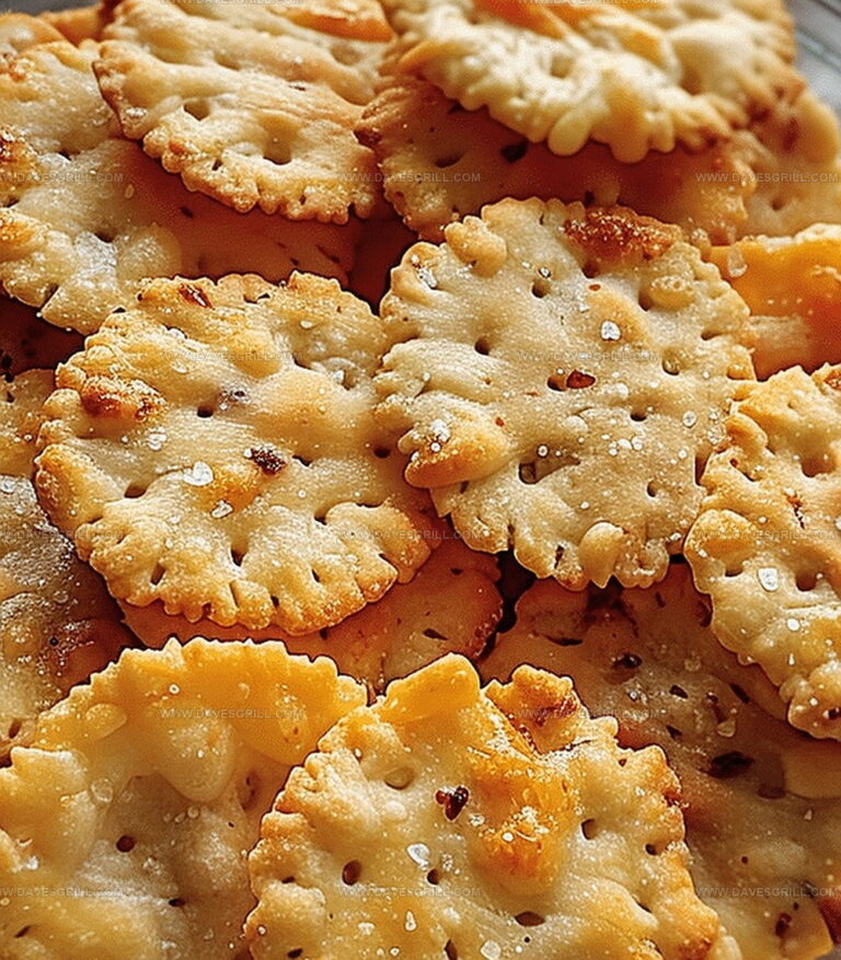 Grandma's Southern Cheese Crackers Recipe - Irresistibly Crispy! - Dave ...