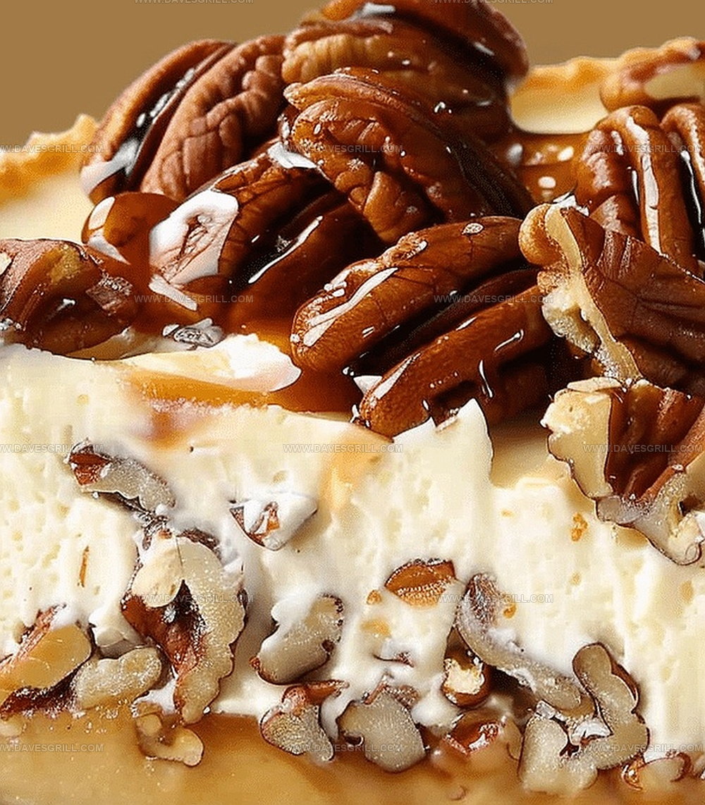 Kentucky Derby Pecan Pie Cheesecake Recipe for Celebrations - Dave's Grill