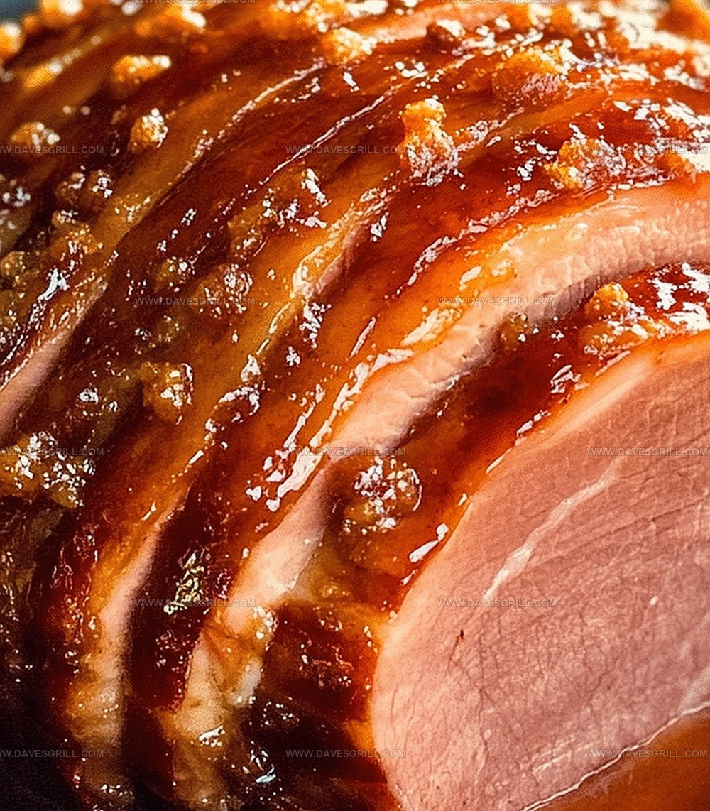 Sweet 'n Tender Slow Cooker Ham with Brown Sugar Honey Glaze Recipe ...