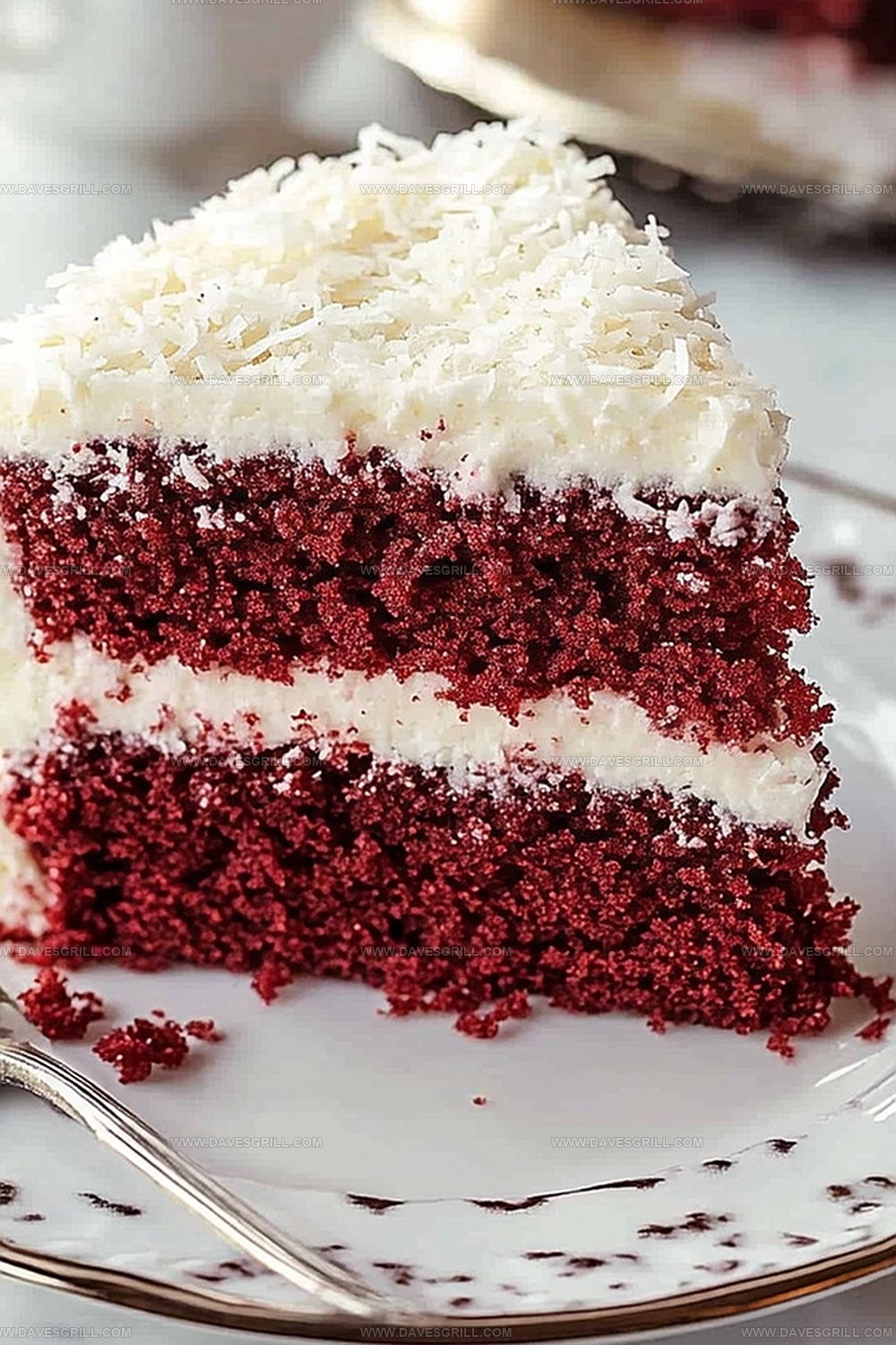 Sweet Red Velvet Coconut Cake Recipe: A Dreamy Dessert Delight - Dave's ...