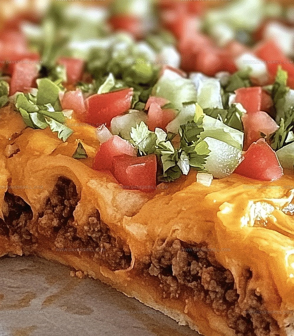 Flaky Pillsbury Crescent Roll Taco Bake Recipe for Taco Night - Dave's ...